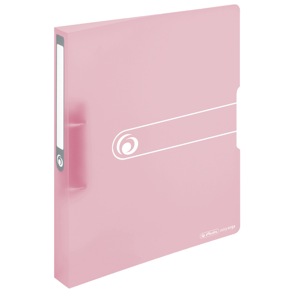 2 RING BINDERS Tagged "PINK" - PBS Station